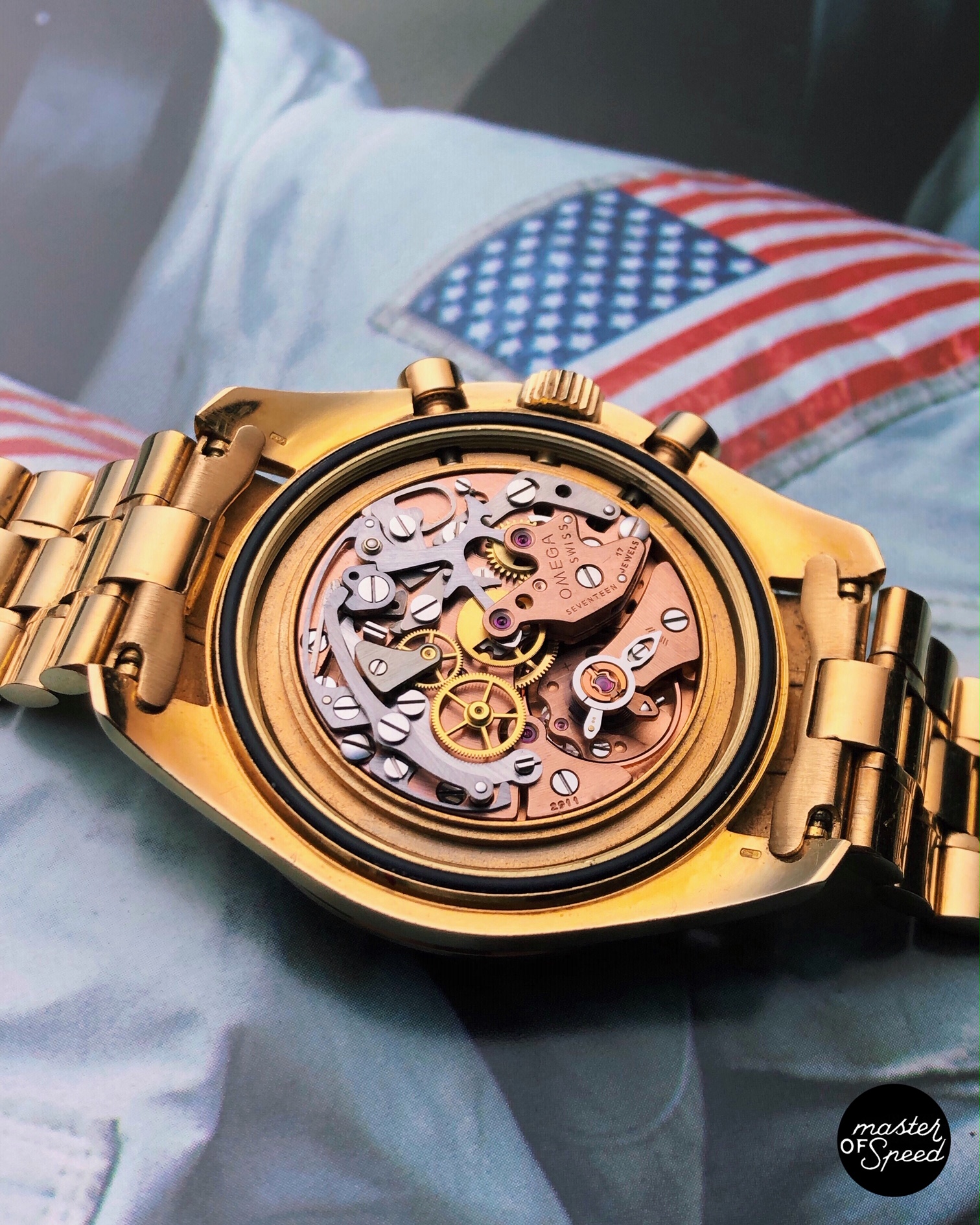 Gold Apollo XI 1969 – Tribute to Astronauts – The Master of Speed